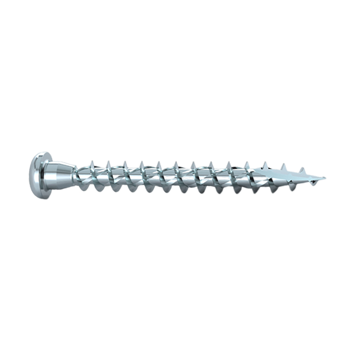 Twister Thread Timber Screw, Pancake Head, Type 17